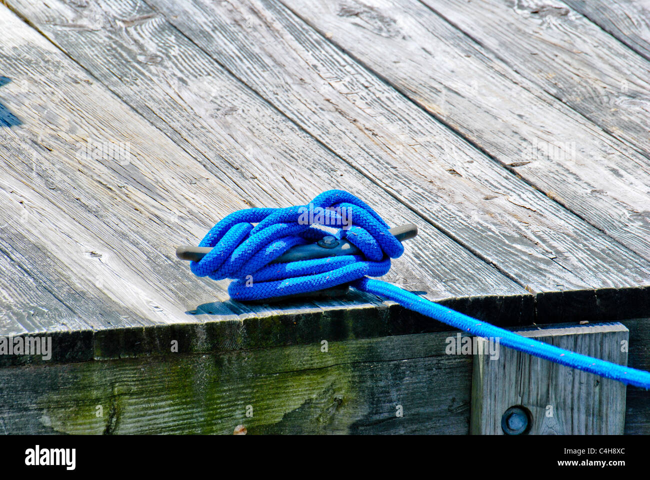 Blue Rope Knot High Resolution Stock Photography and Images - Alamy