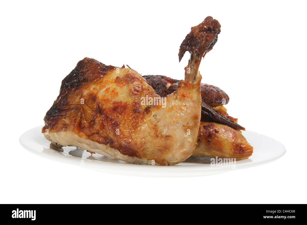 Roasted chicken cutout hi-res stock photography and images - Alamy