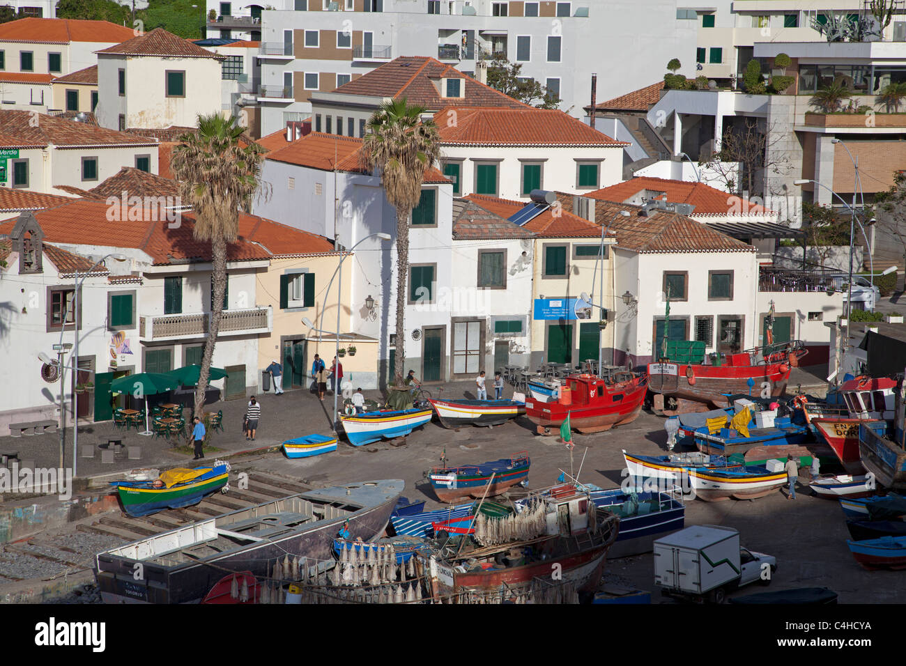 Camara de Lobos Madeira Stock Photo - Alamy