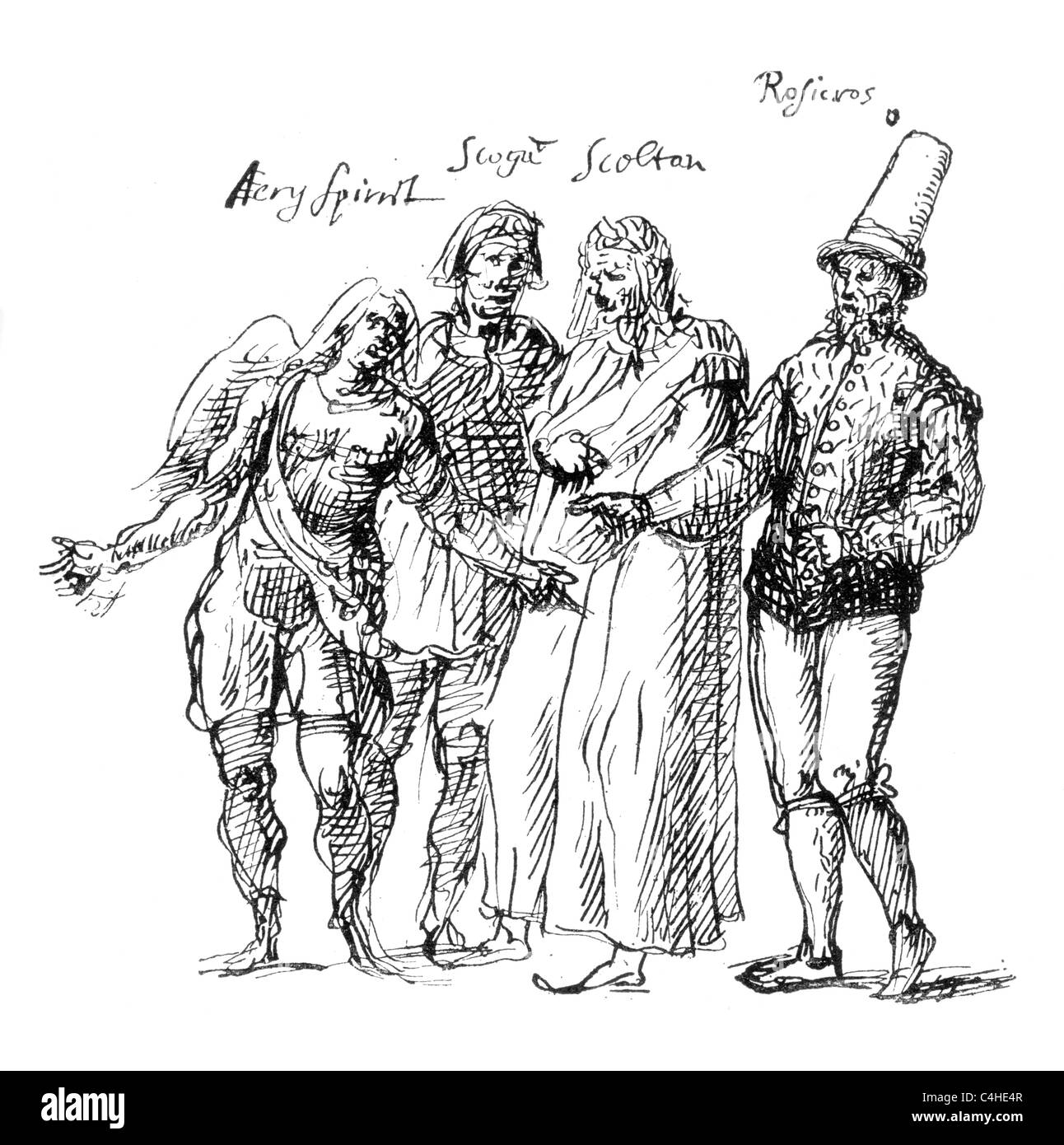 Ben jonson masques hi-res stock photography and images - Alamy