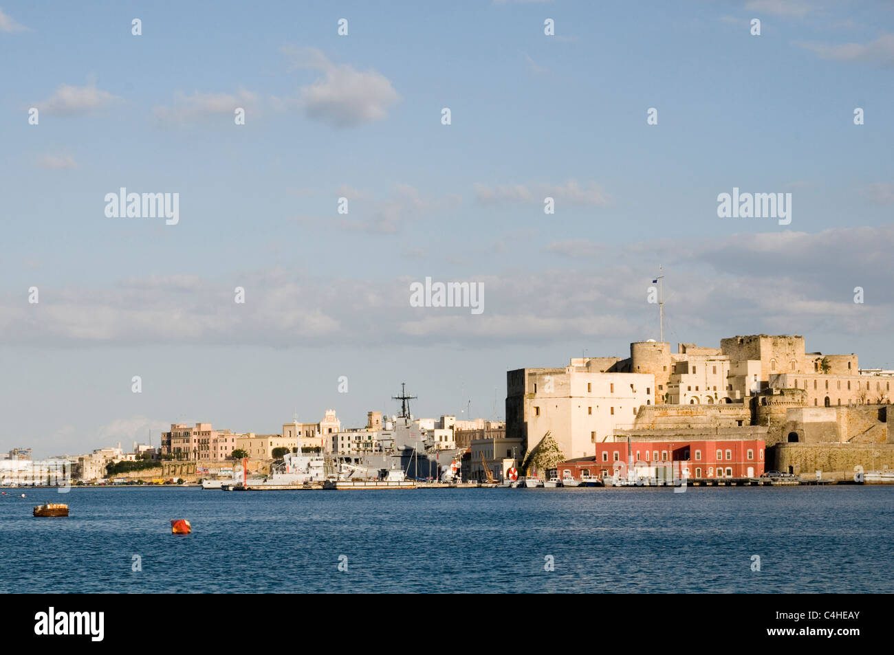 Brindisi Aragon Castle sea fort southern italy castle defenses fortress ...