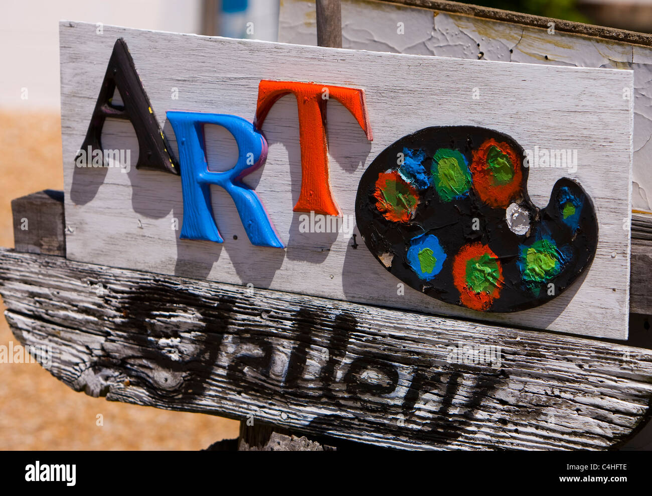 Art gallery sign hi-res stock photography and images - Alamy