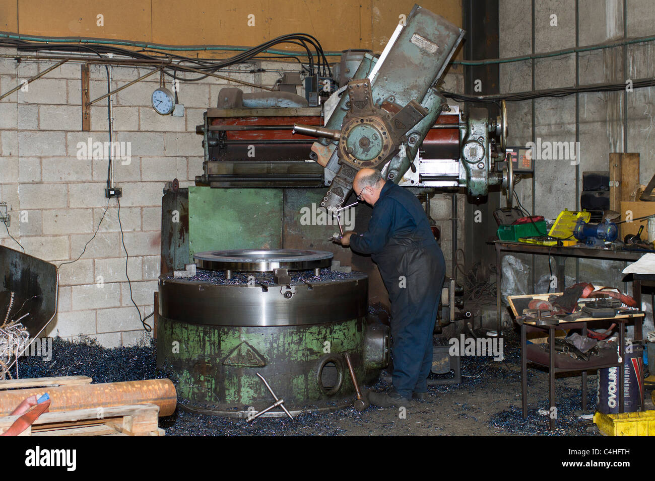 Setting the clock Stock Photo - Alamy