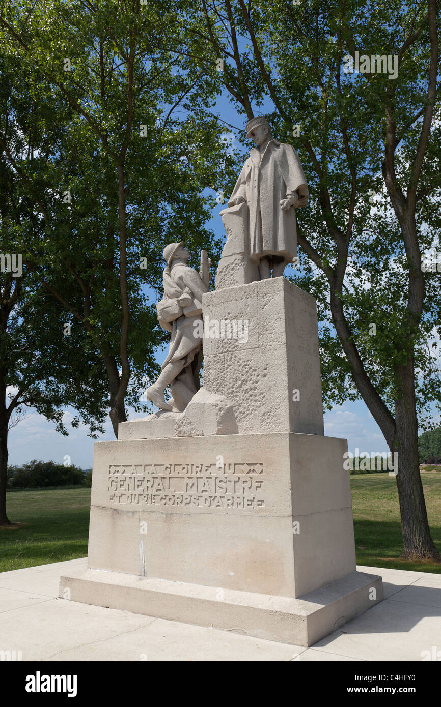 The Notre-dame de Lorette memorial and French First World War cemetery ...