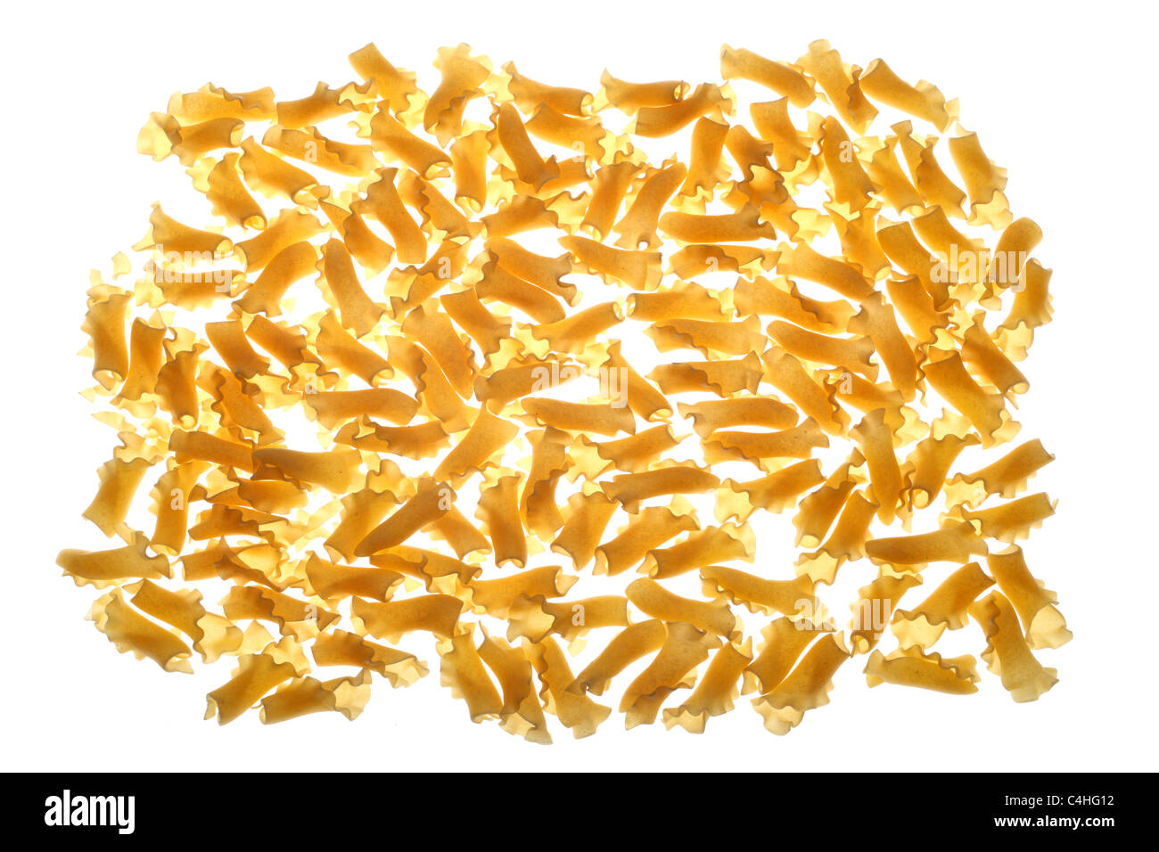 Plate delicious macaroni cut Cut Out Stock Images & Pictures - Alamy