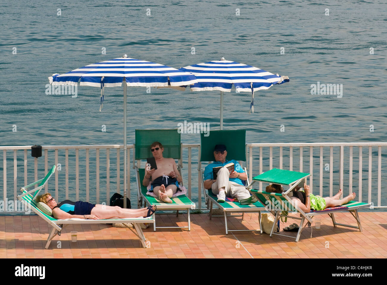 Swimming pool bellagio lake como hi-res stock photography and images ...