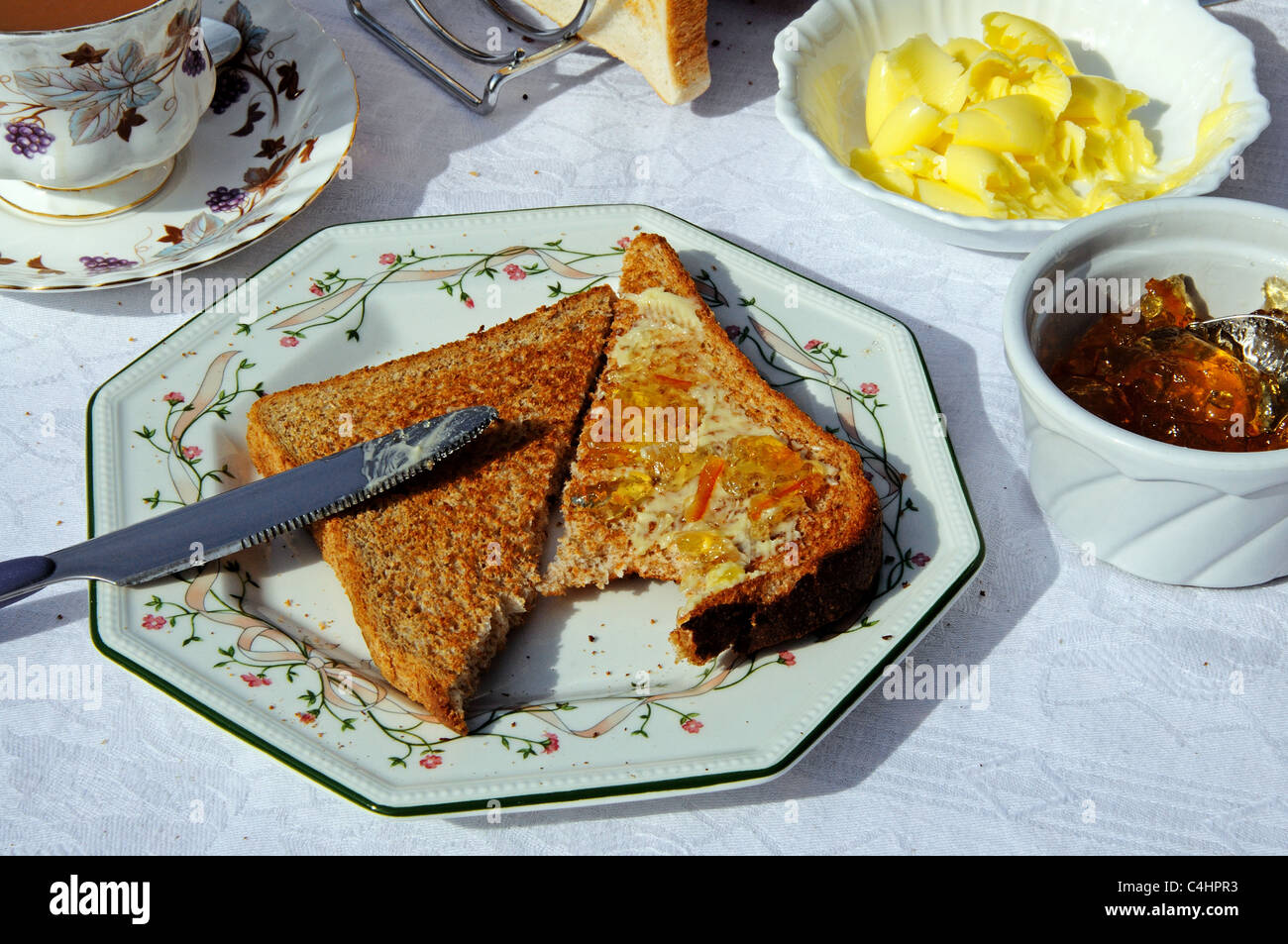 Toast triangle hi-res stock photography and images - Alamy