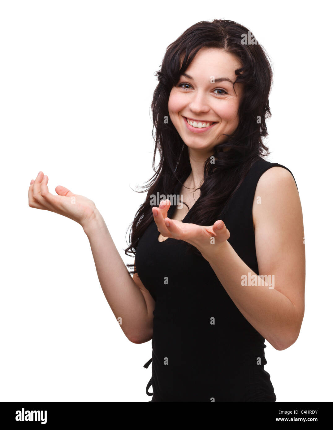 Hands something up cutout High Resolution Stock Photography and Images ...