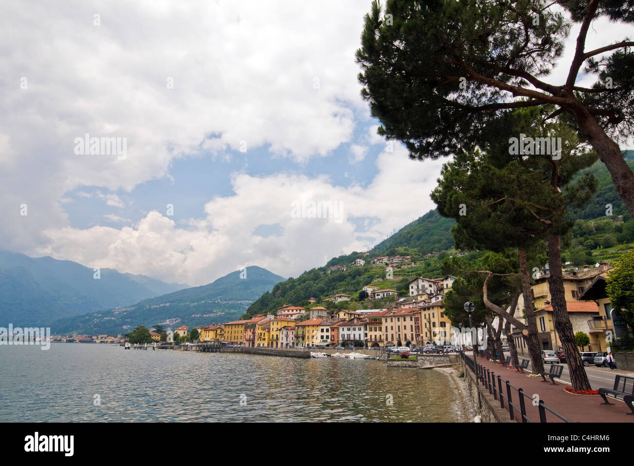 Domaso, Como lake, Italy Stock Photo - Alamy