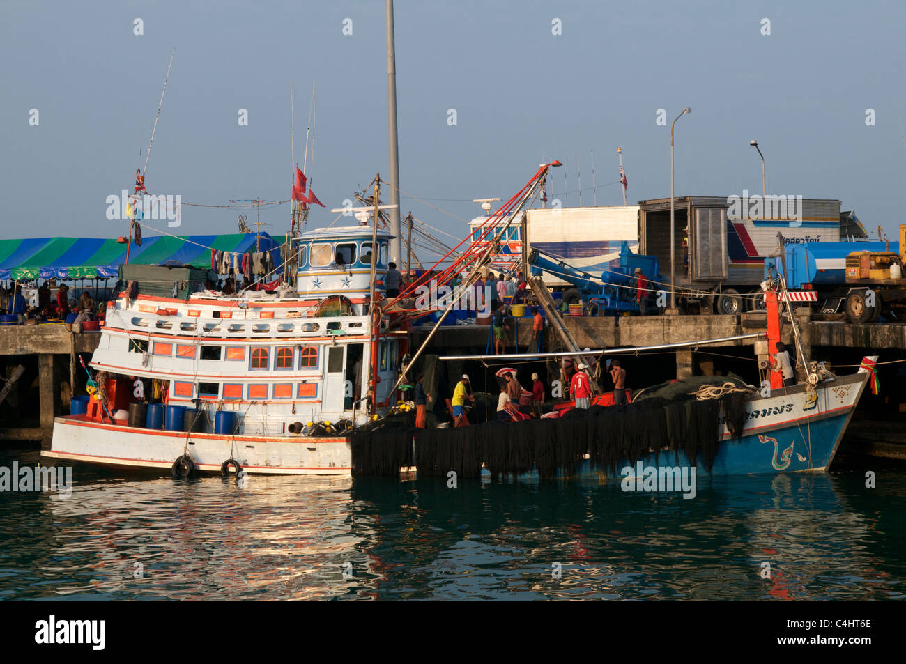 Fishing trawler net hi-res stock photography and images - Alamy
