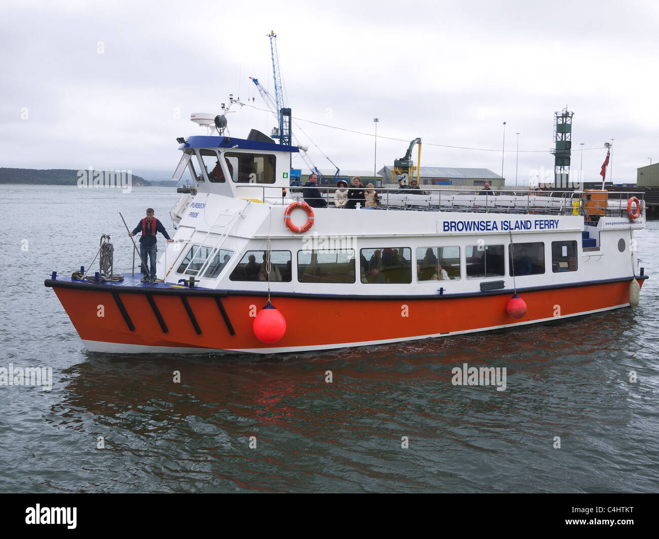 Ferry to brownsea island hi-res stock photography and images - Alamy