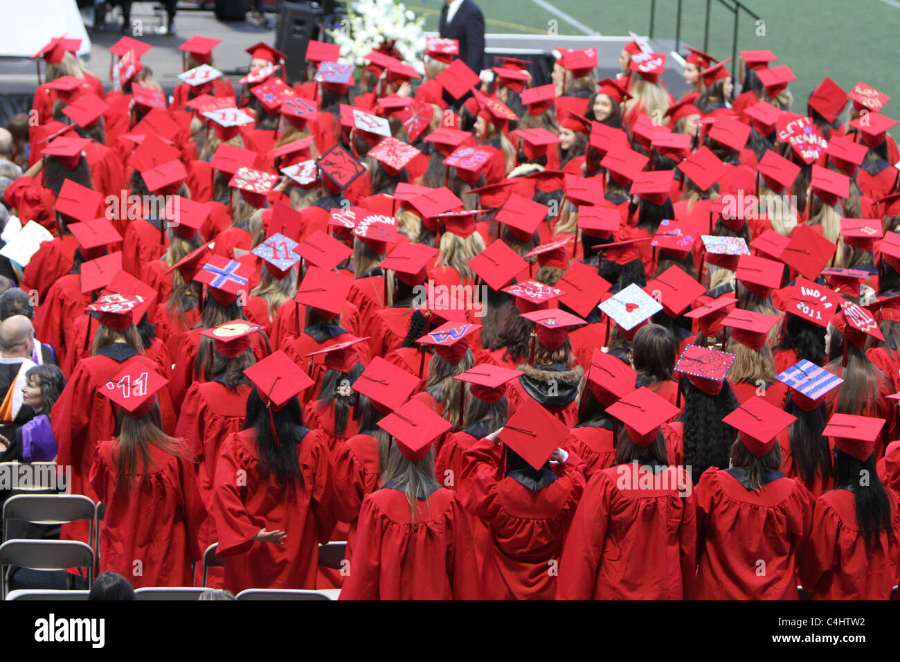 Red High School Graduation Port Huron High School Graduation 2024