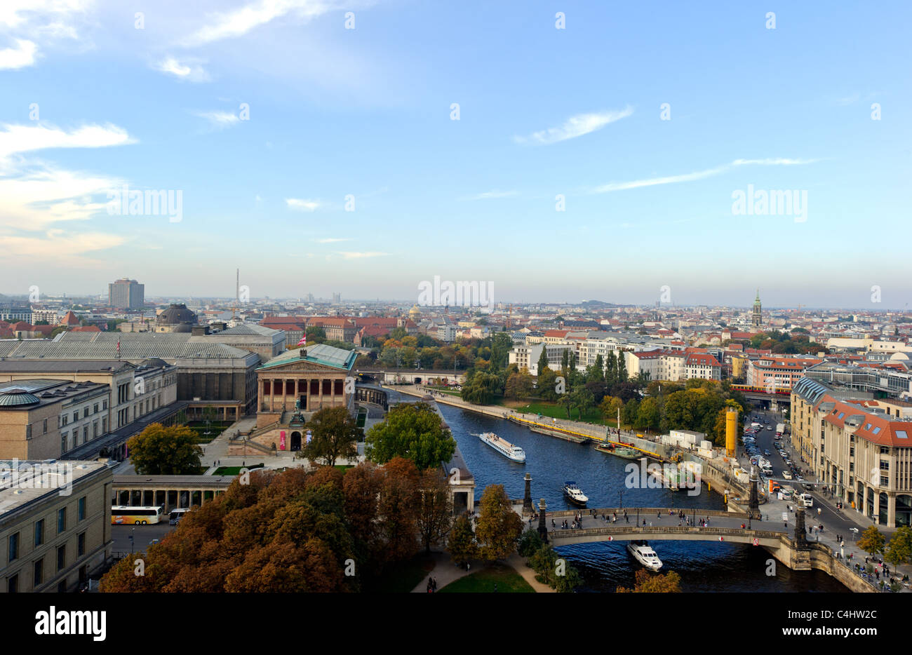 river spree in the center of berlin Stock Photo - Alamy