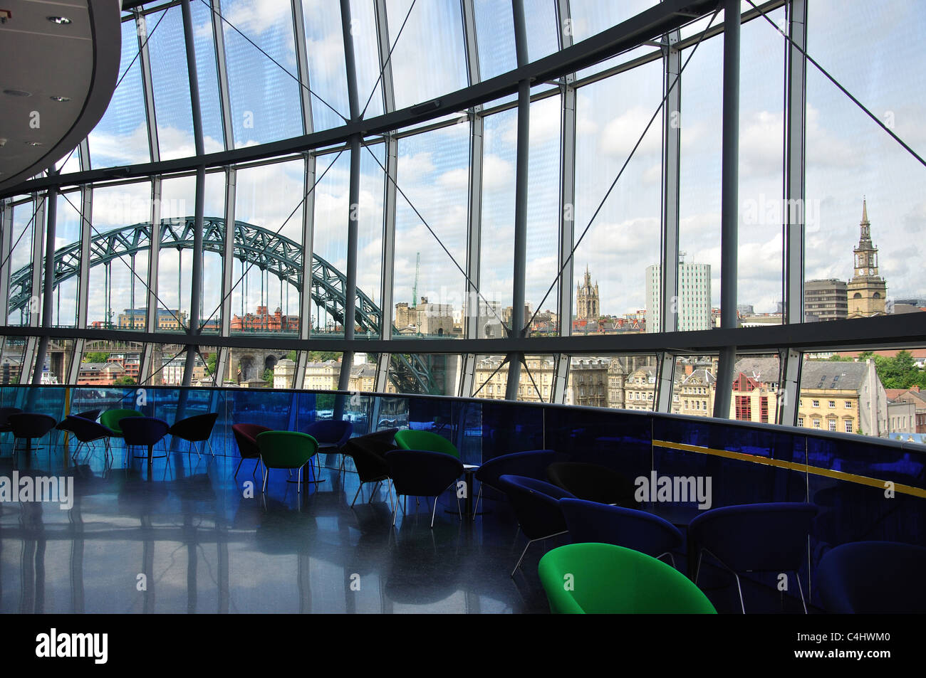 Interior view of The Sage Gateshead, Gateshead, Tyne and Wear, England ...