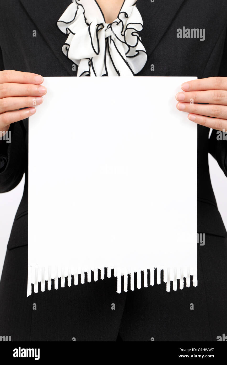 Paper shredding concept hi-res stock photography and images - Alamy