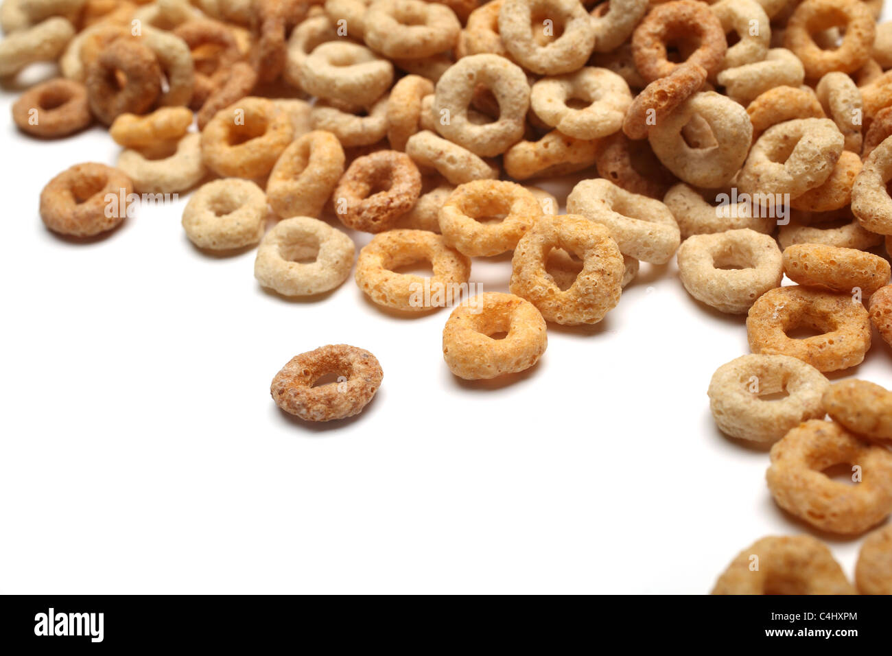 Cheerios bowl pile milk hi-res stock photography and images - Alamy