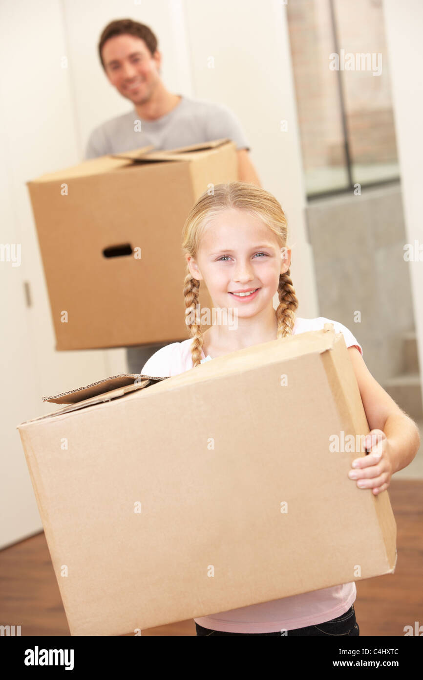 Man carry box hi-res stock photography and images - Alamy