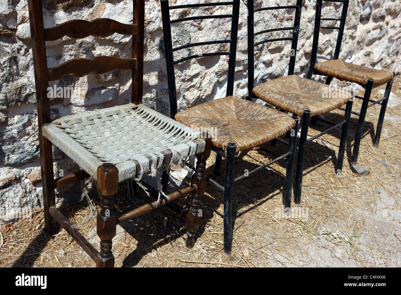 Church chairs hi-res stock photography and images - Alamy