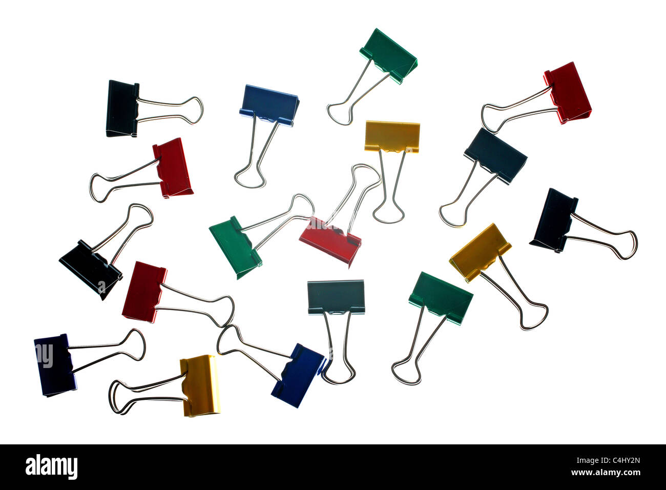 Blank post it note cut out green hi-res stock photography and images ...