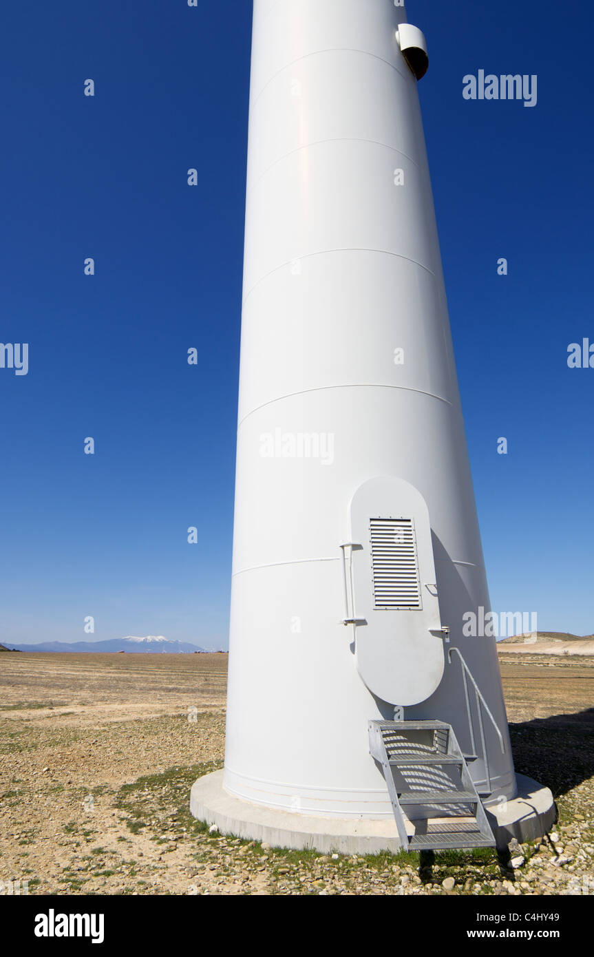 front door of a modern windmill Stock Photo - Alamy