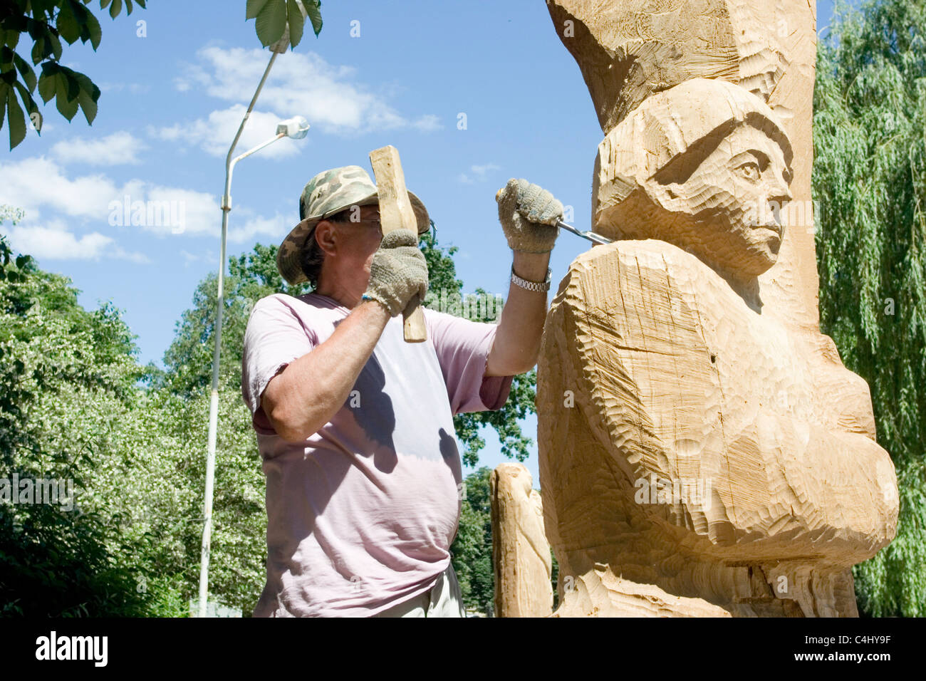 Male artist creates art hi-res stock photography and images - Alamy