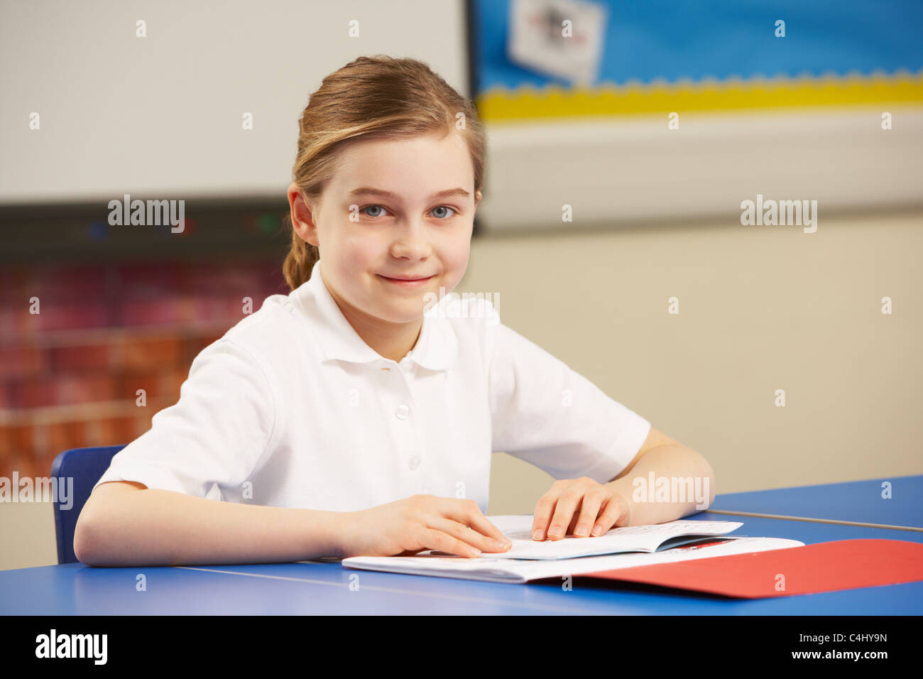 Child eight years classroom hi-res stock photography and images - Alamy
