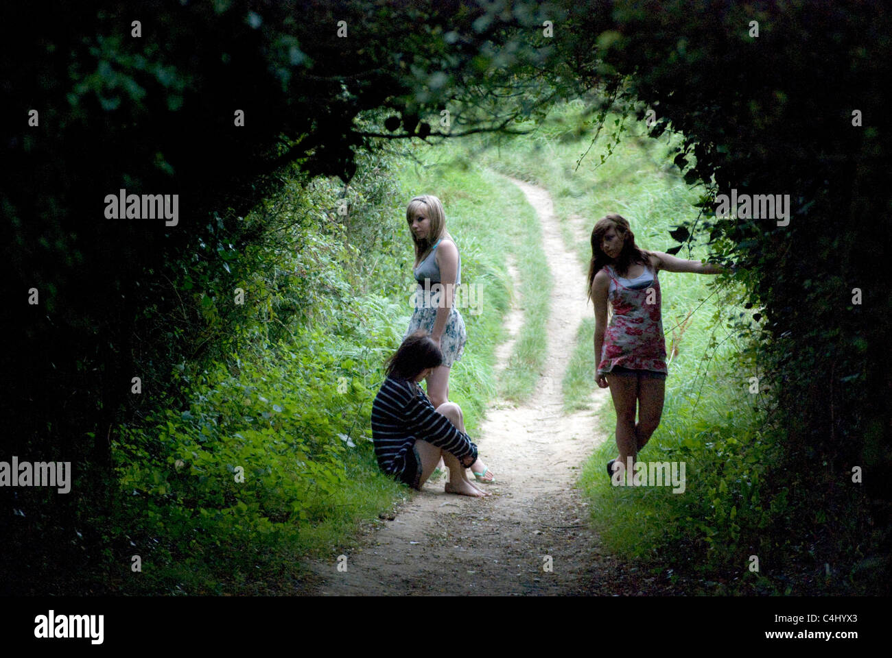 Hiding tunnel hi-res stock photography and images - Alamy