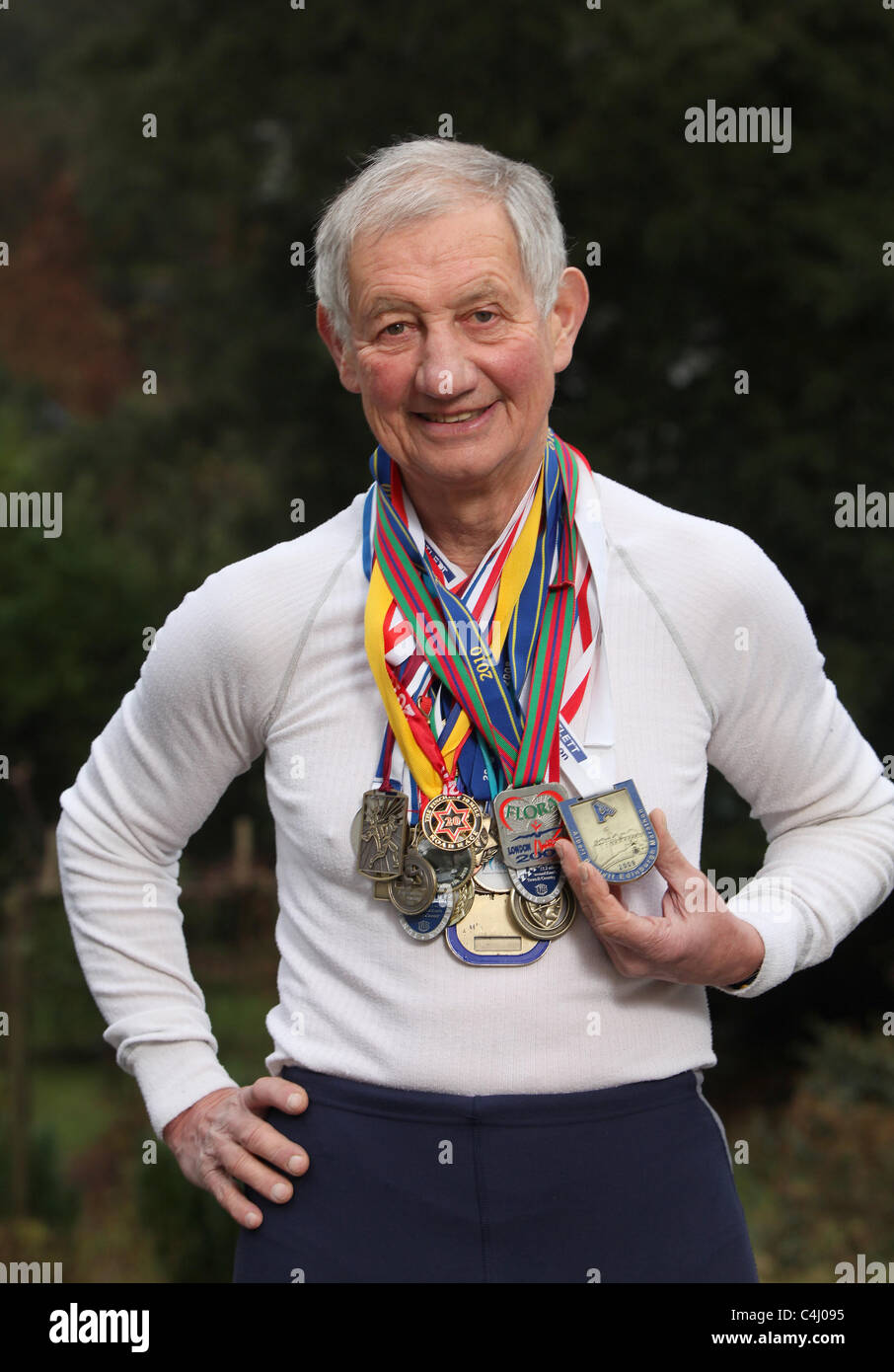 Graham Brooks 78 who is the oldest competitor in the 2011 Brighton half ...