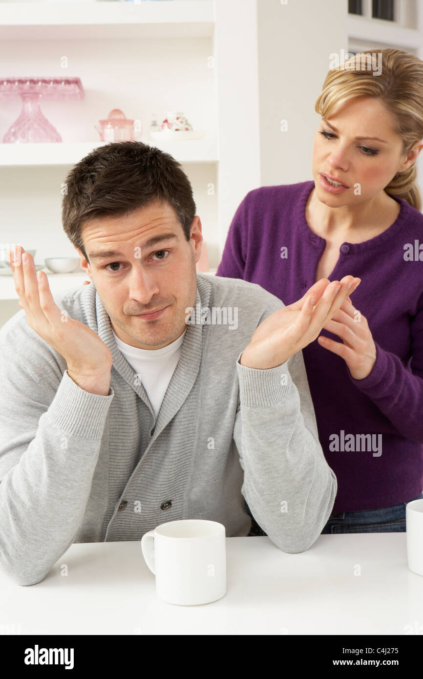 Arguement home hi-res stock photography and images - Alamy