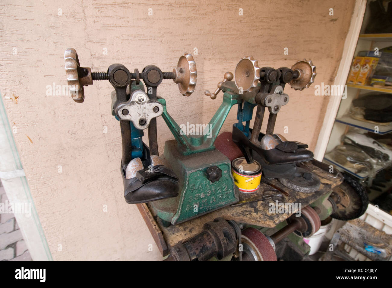 Shoe repairs hi-res stock photography and images - Alamy