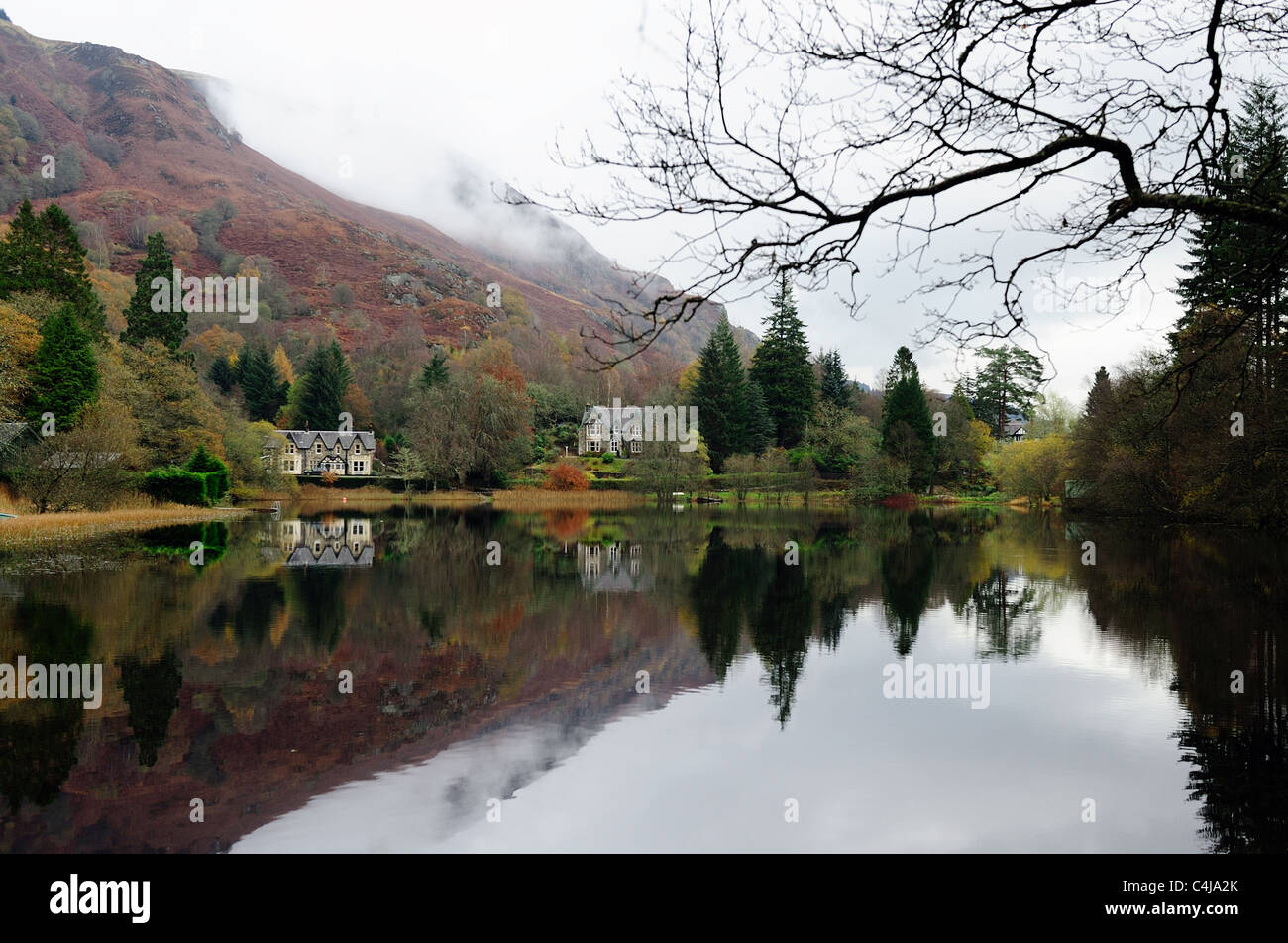 Loch ard autumn landscape hi-res stock photography and images - Alamy