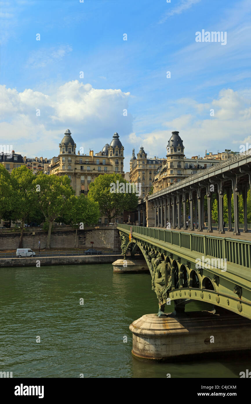 Bridge over the river Seine in Paris, France Stock Photo - Alamy