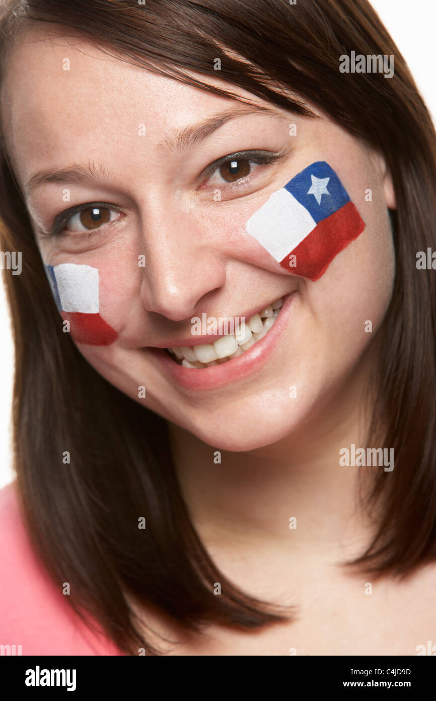 Fan with flag hi-res stock photography and images - Alamy