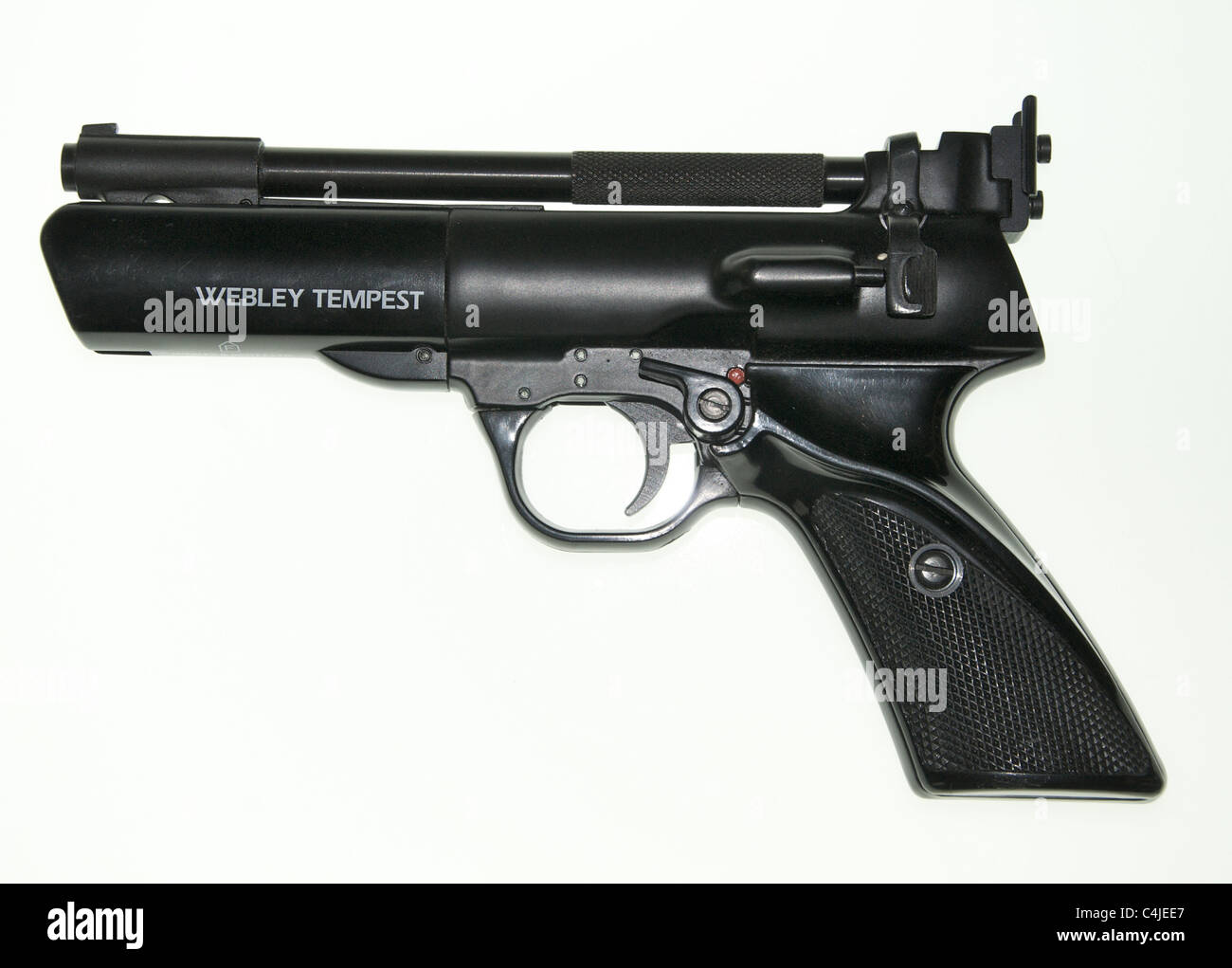 A Webley Tempest .22 air pistol Stock Photo - Alamy