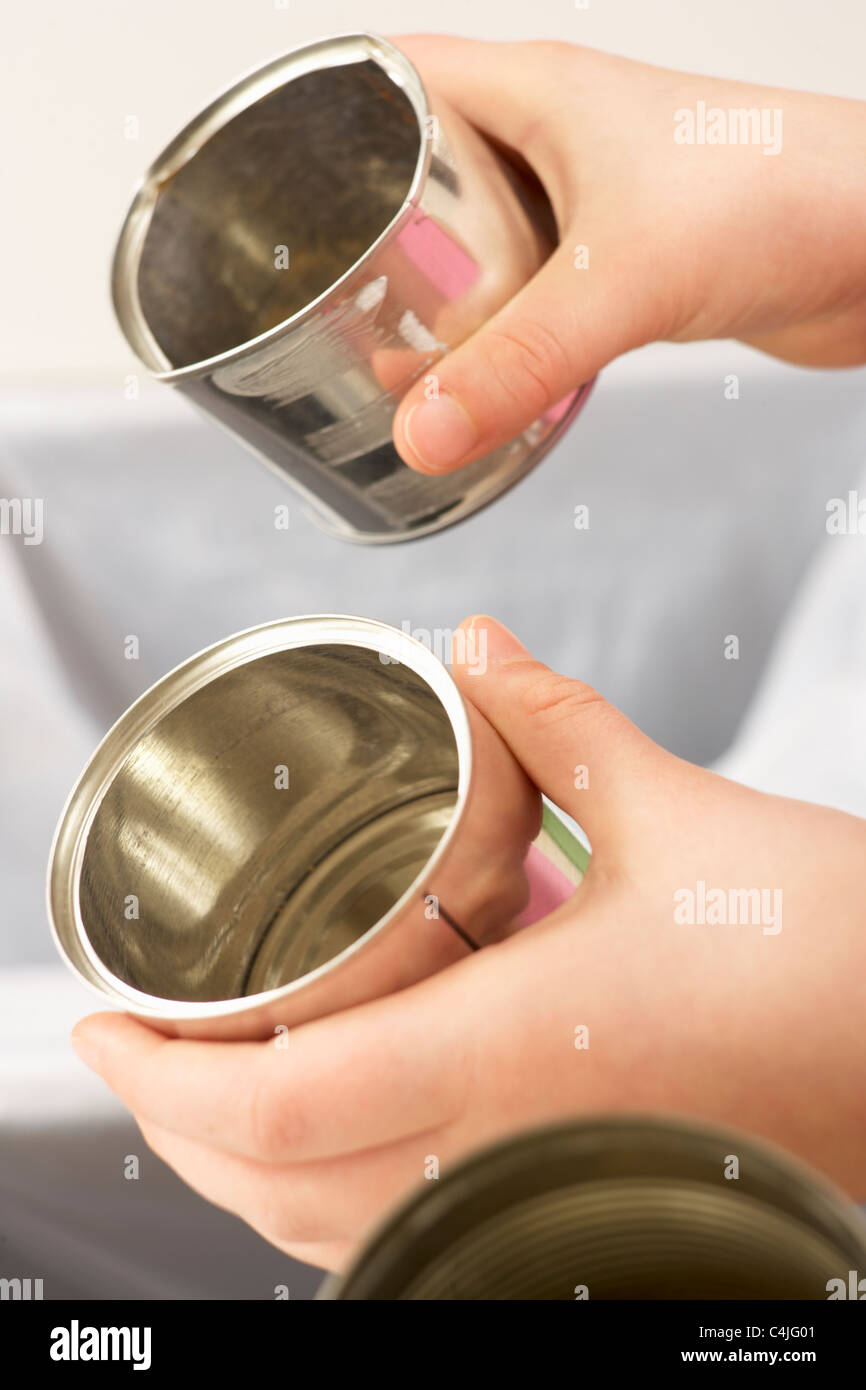 Waste tin hi-res stock photography and images - Alamy