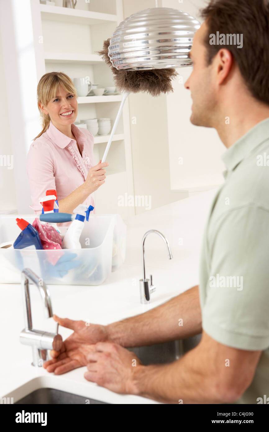 Do the housework hi-res stock photography and images - Alamy