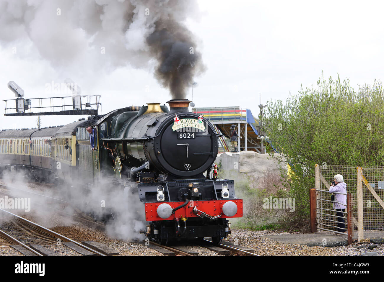 King Edward Steam Locomotive Stock Photos & King Edward Steam ...