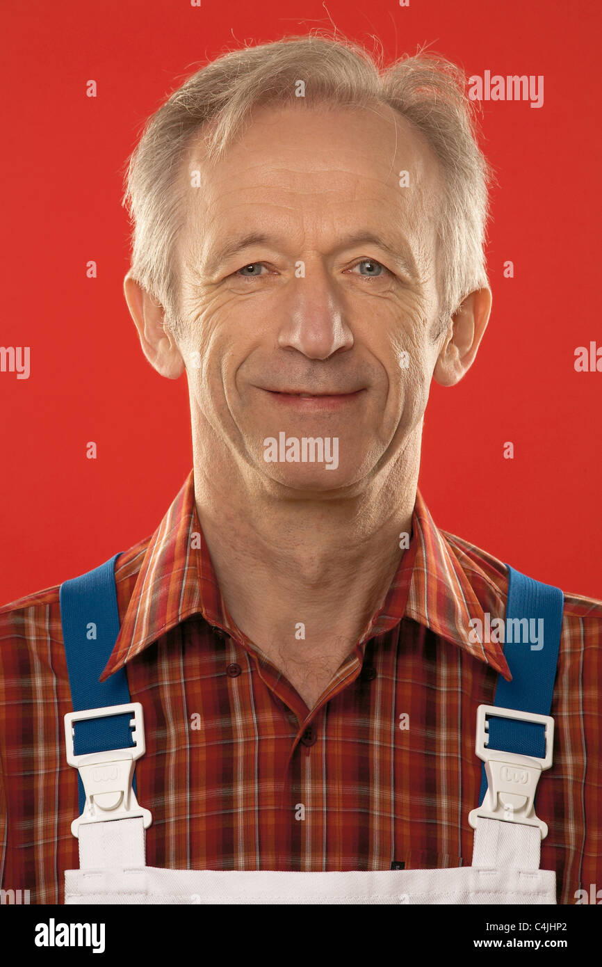 Man white overalls hi-res stock photography and images - Alamy