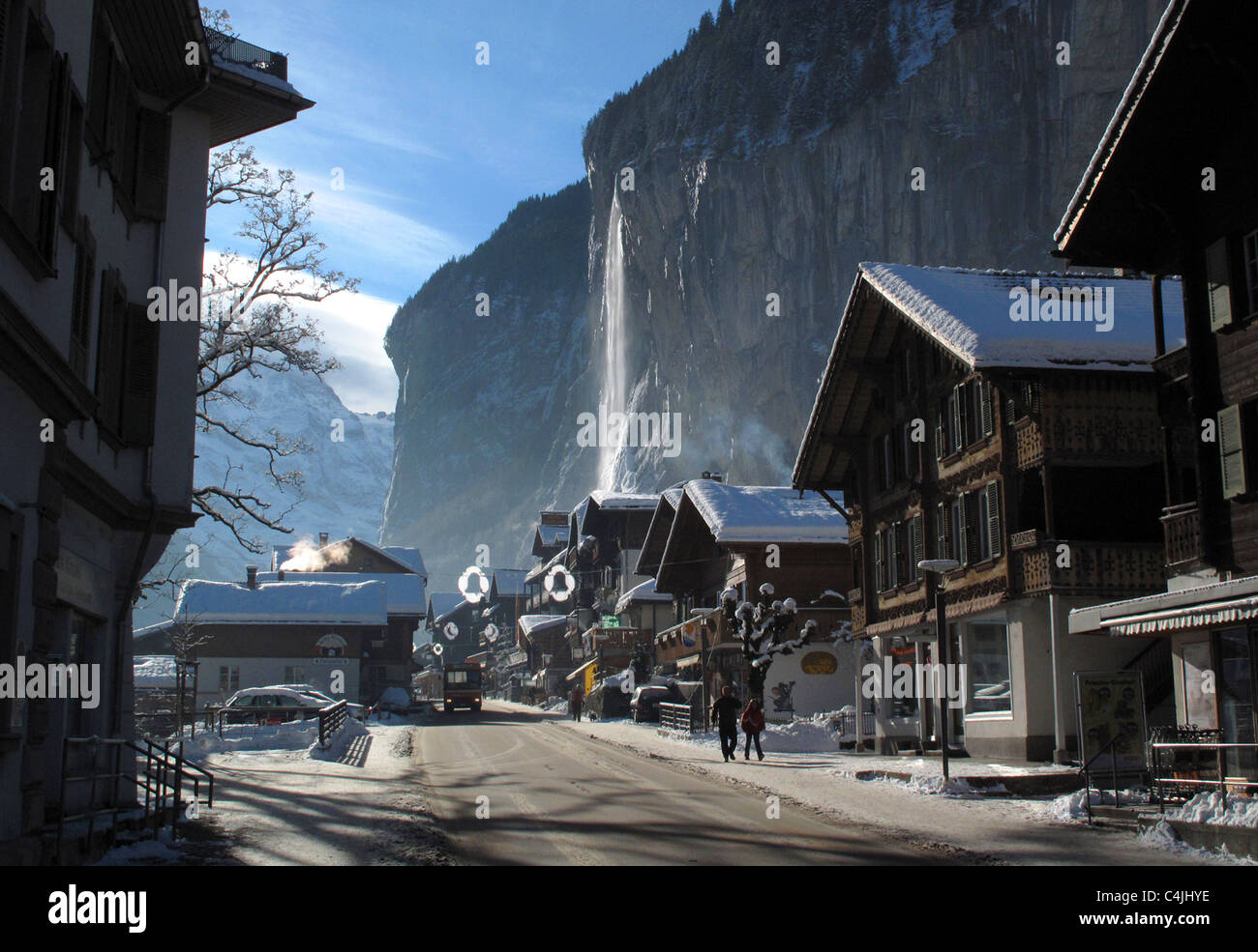 Main street interlaken hi-res stock photography and images - Alamy