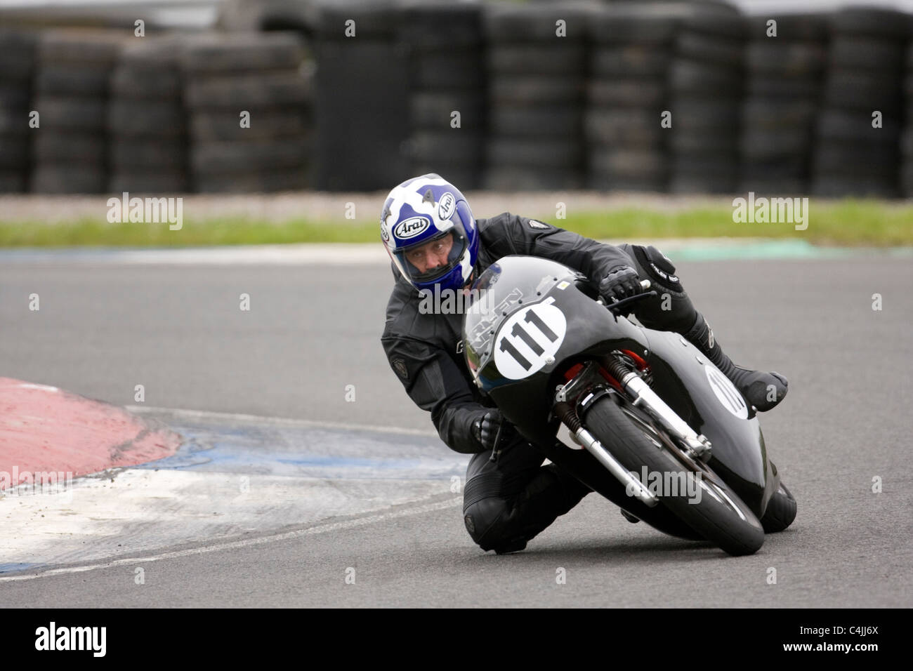 Seeley Weslake 750 ridden by Jimmy Shanks Stock Photo - Alamy
