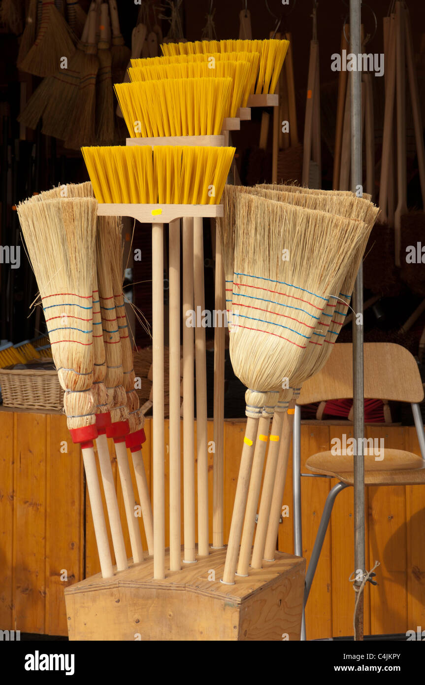 Brushes and brooms hi-res stock photography and images - Alamy