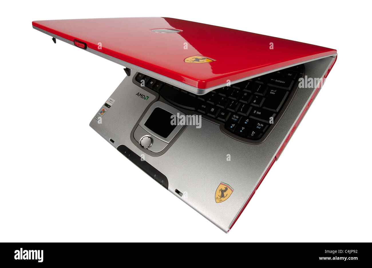 Ferrari laptop Personal computer Stock Photo - Alamy