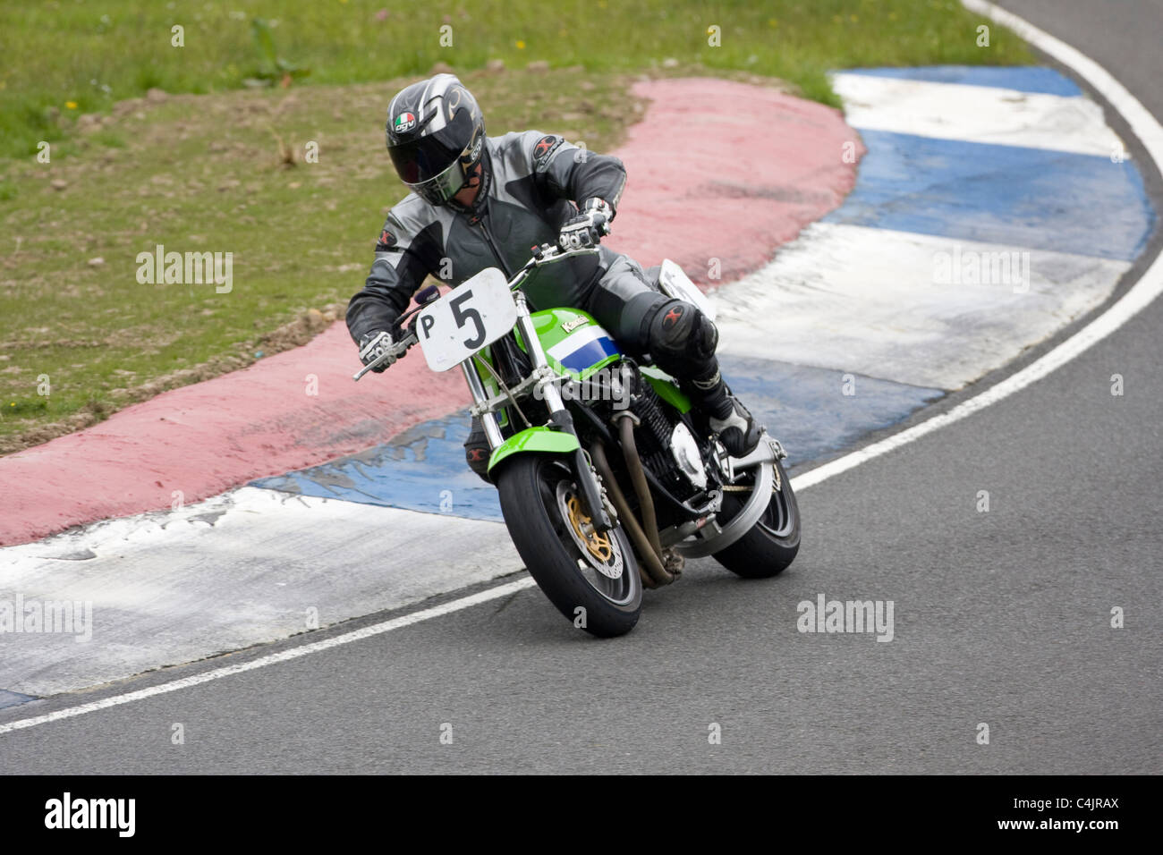Classic racing motorcycle club race hi-res stock photography and images ...