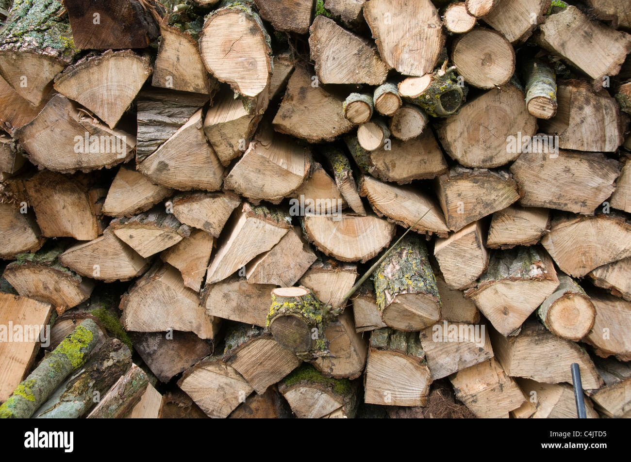 Timber wood drying in a farmhouse in Somerset, England Stock Photo - Alamy