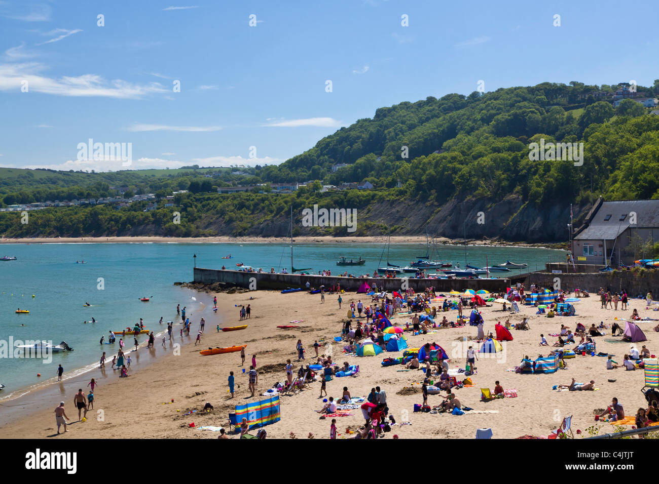 New Quay, Cardigan bay, Cardigan, Wales, UK Stock Photo - Alamy