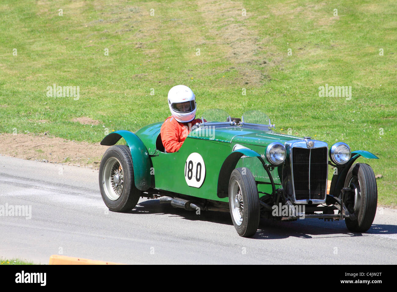 1936 MG TA special at the Cultra Hillclimb Event, County Down, Northern ...