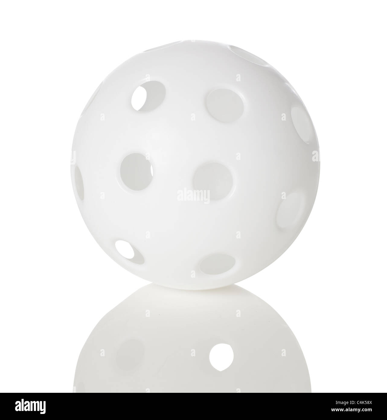 white whiffle ball Stock Photo - Alamy