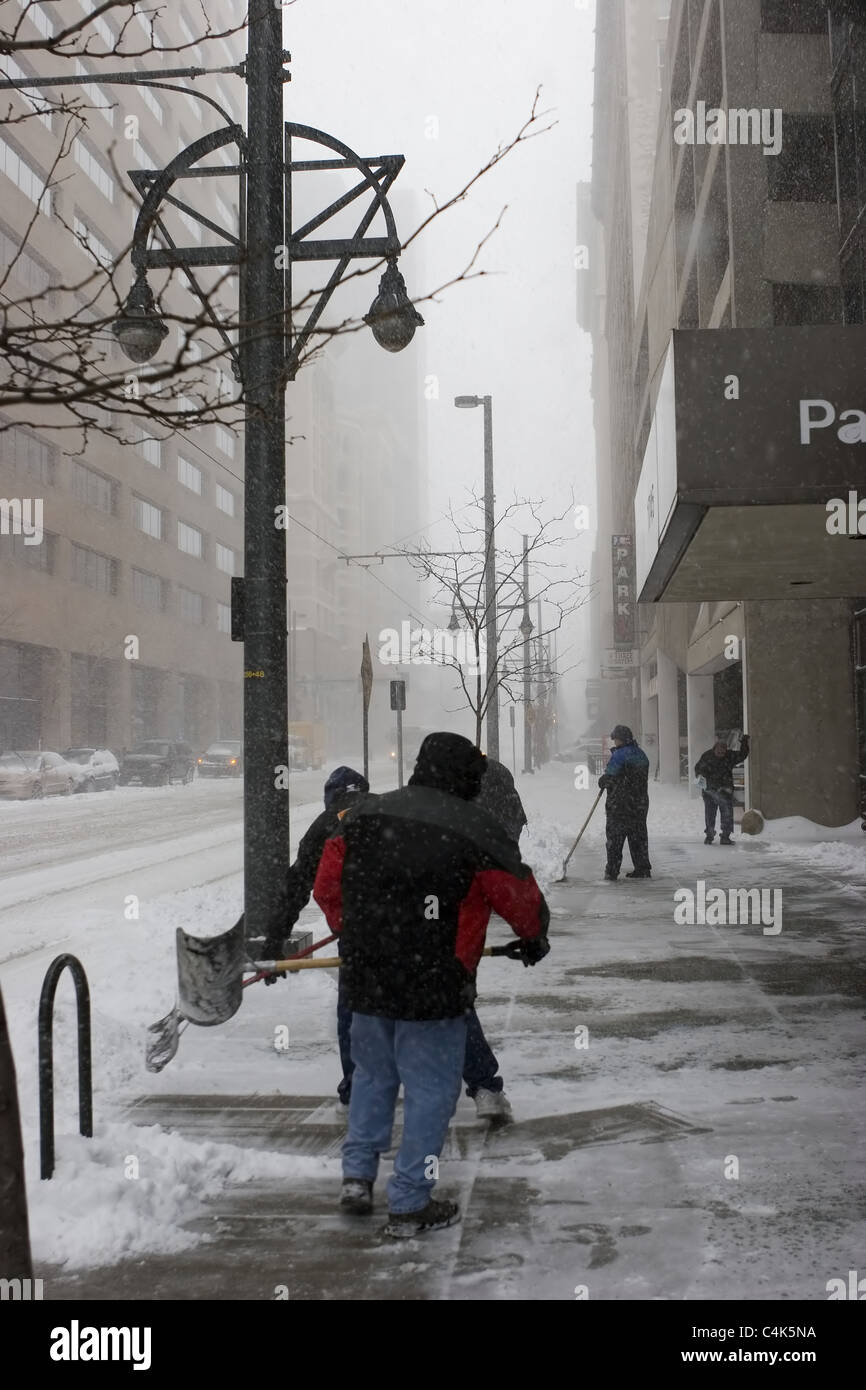 Denver blizzard hi-res stock photography and images - Alamy