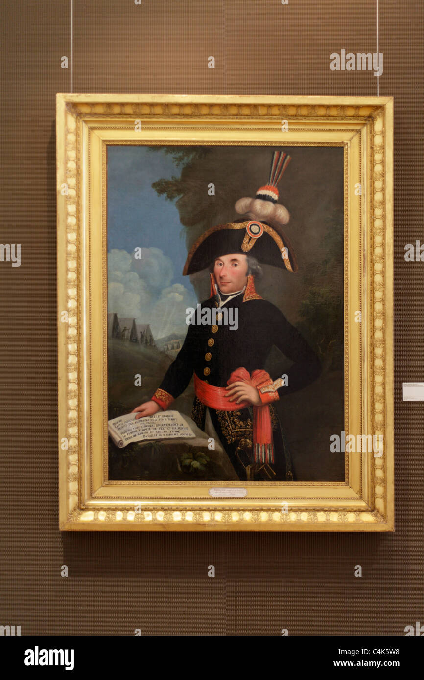 Portrait of Field Marshall Andre Massena Musee Massena on the Promenade ...