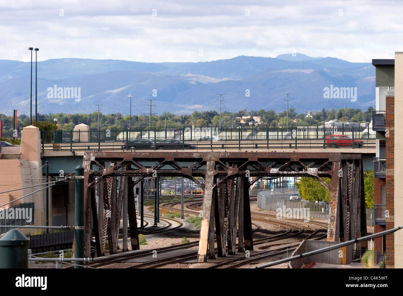 Speer blvd bridge hi-res stock photography and images - Alamy